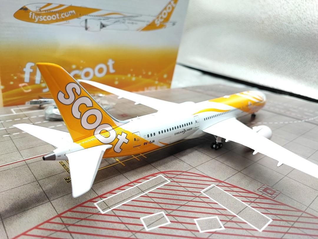 1:200 B787-9 Scoot Airlines 9V-OJA (Scoot's First B787-9), Hobbies ...