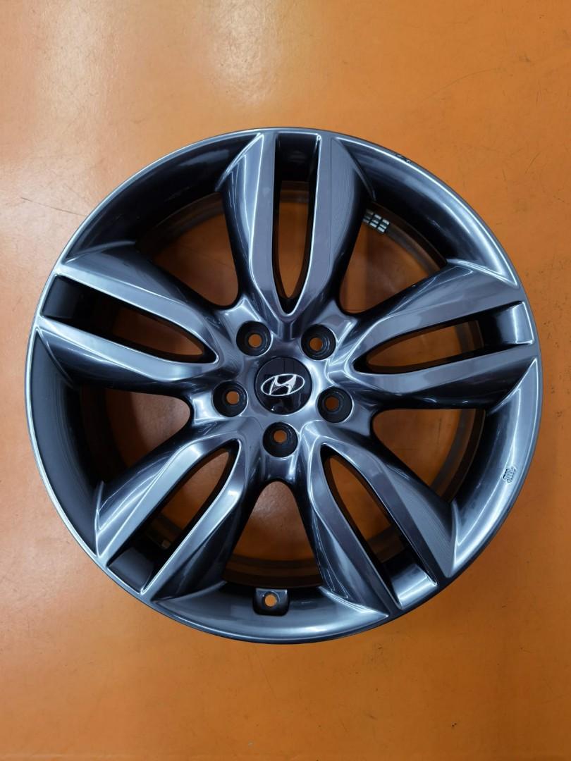19inch Hyundai rims. Original. T5, Car Accessories, Tyres & Rims on ...