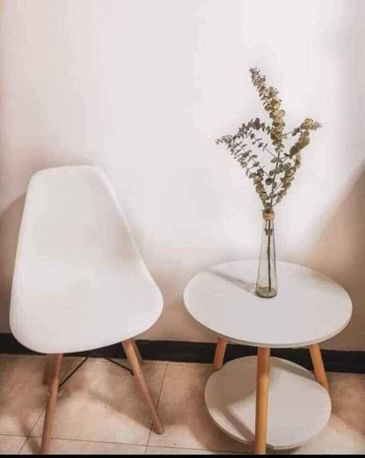 2 Layer Round Scande Center Table, Furniture & Home Living, Furniture ...