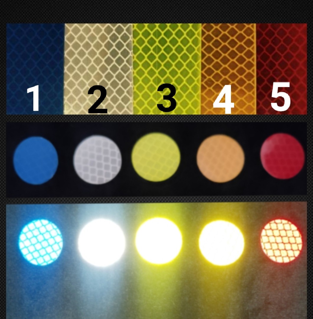 3M Diamond Grade Reflective Safety Stickers for bikes/van/car/lorry/MPV ...