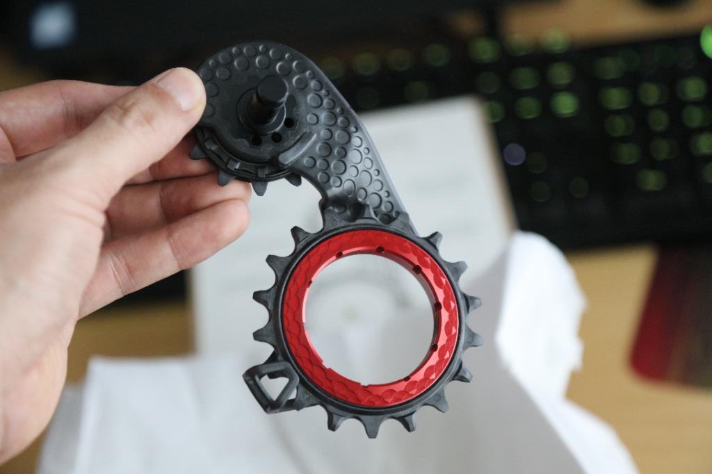 Absolute Black Hollowcage Shimano 9100/8000 OSPW (Red), Sports ...