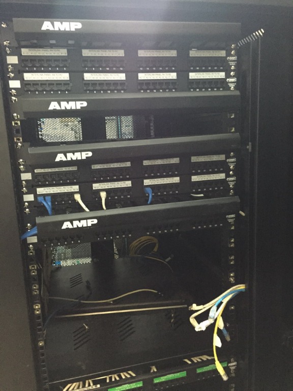 CommScope 1933796-2 AMP NETCONNECT Category 6 Patch Panel 24-port 1 RU ...