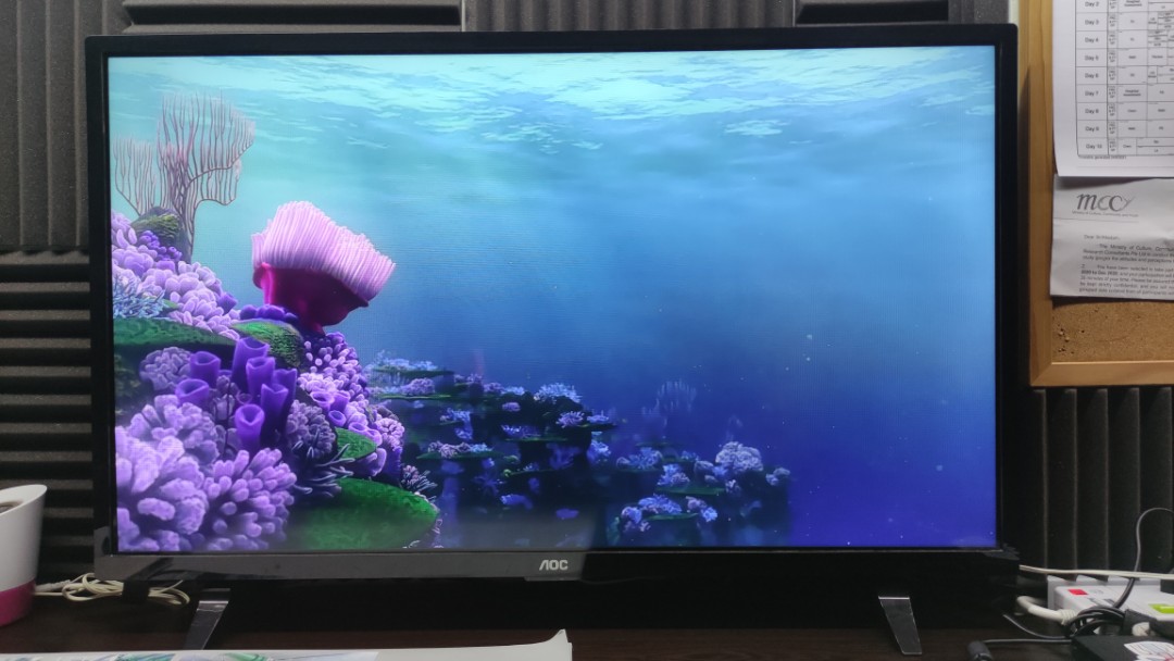 AOC 32 Inch TV, TV & Home Appliances, TV & Entertainment, TV on Carousell