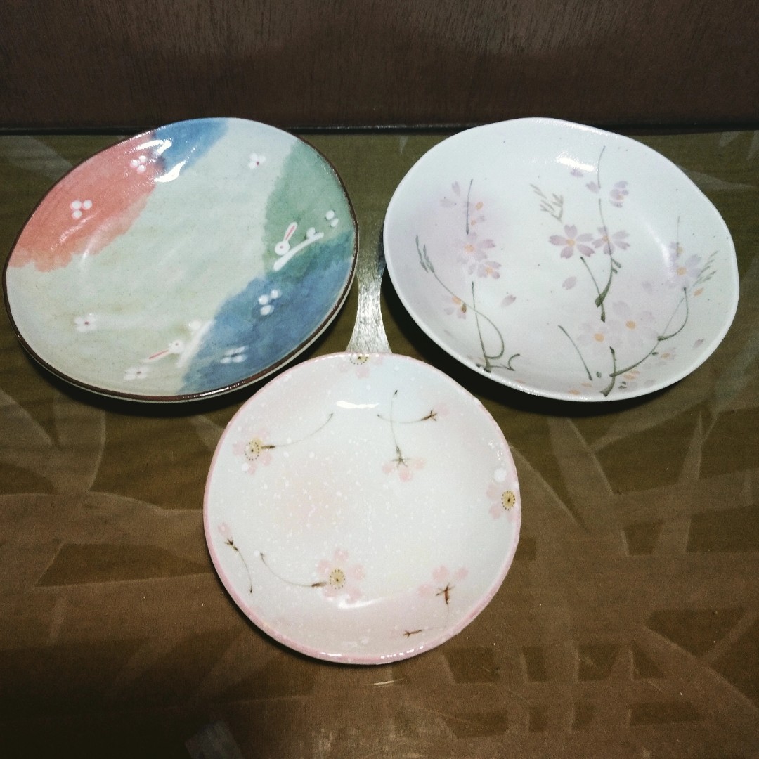 Assorted Sakura Plates, Furniture & Home Living, Kitchenware ...