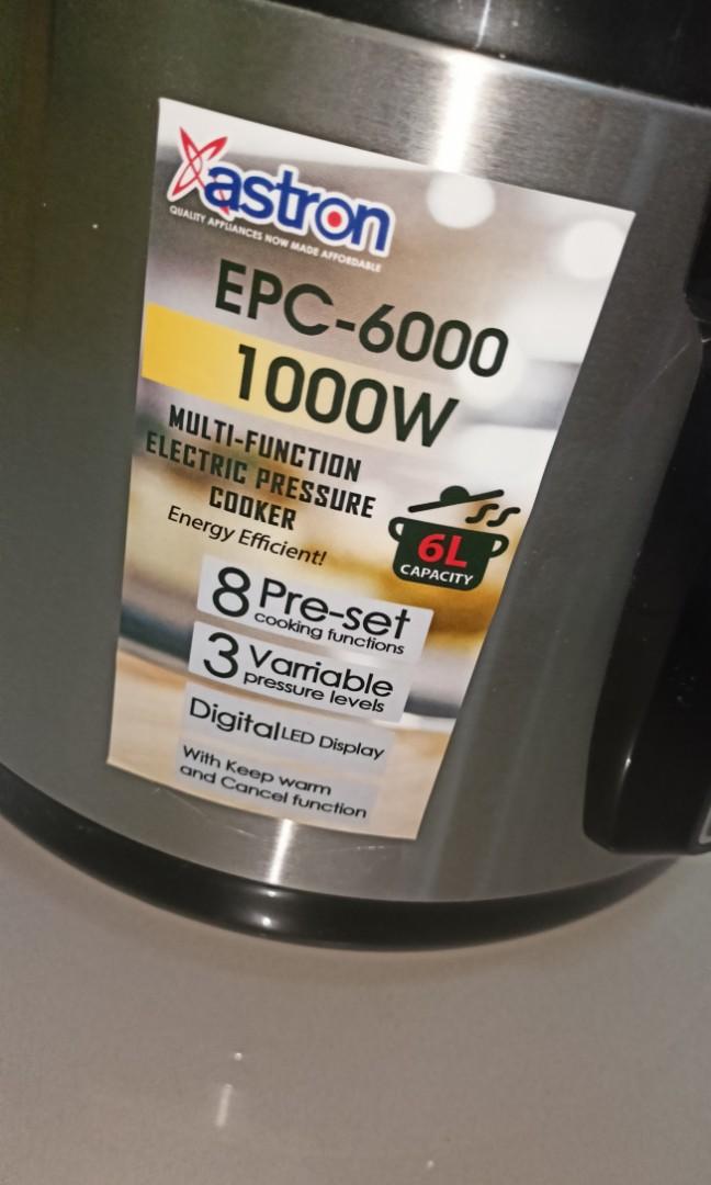 Astron Pressure Cooker, TV & Home Appliances, Kitchen Appliances ...