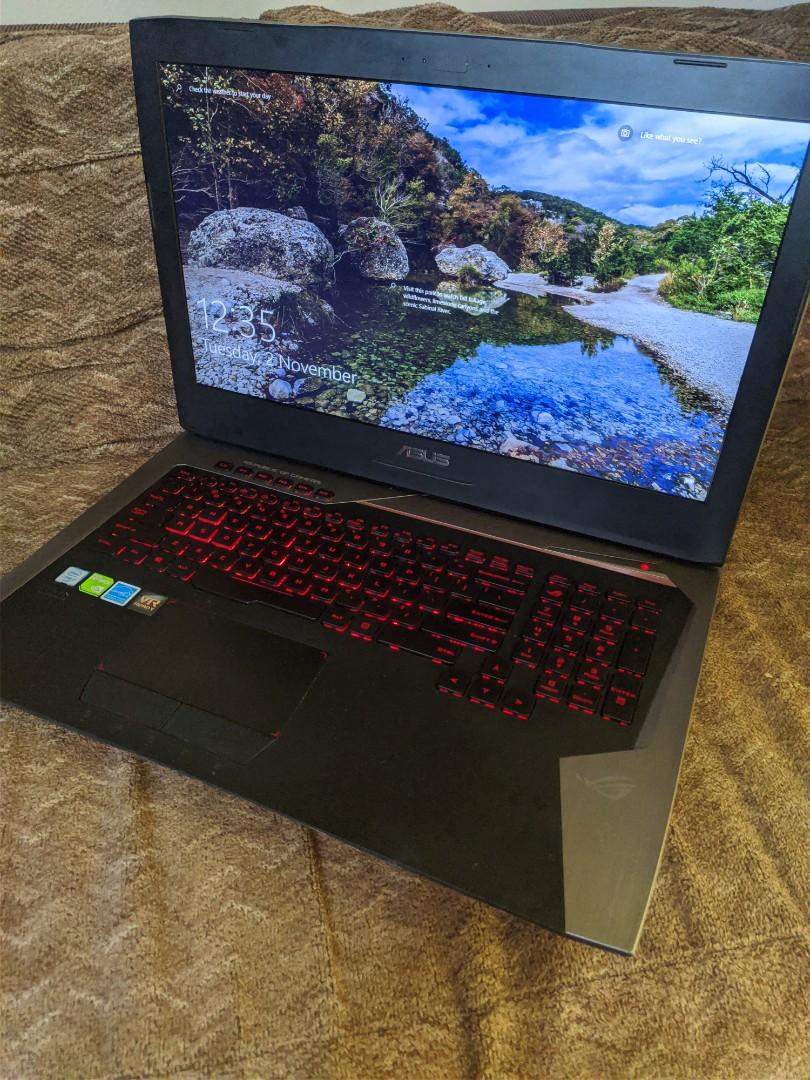 ASUS ROG laptop GTX 1070, Computers & Tech, Laptops & Notebooks on ...