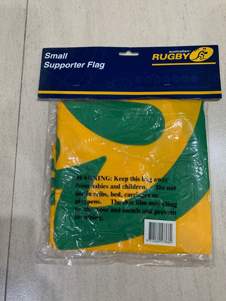 Australian Rugby Supporters Flag - official licensed product, Sports ...