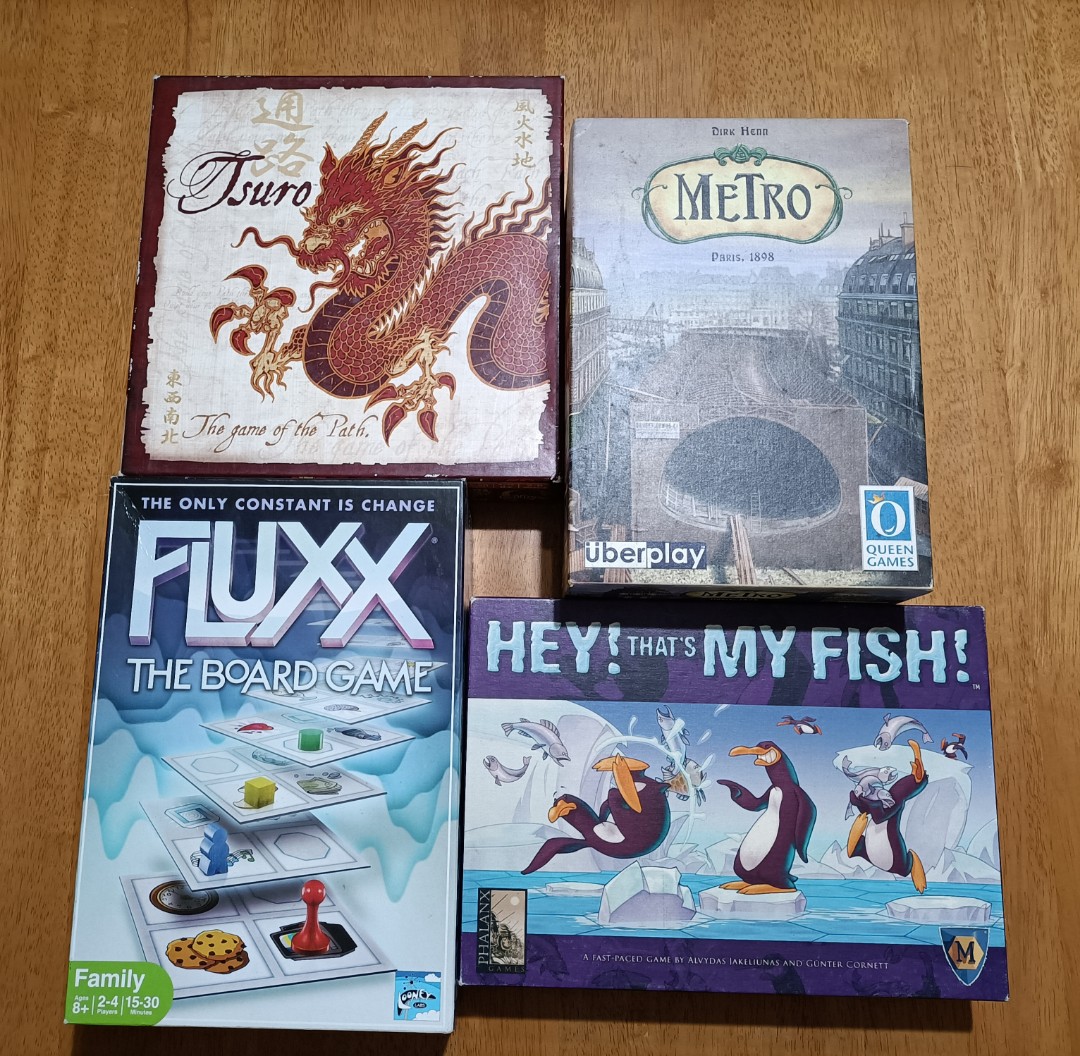 Authentic, used board games, Hobbies & Toys, Toys & Games on Carousell