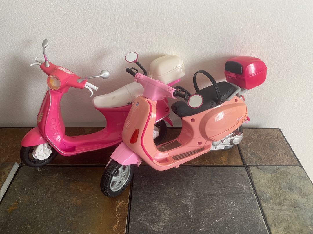 Barbie motorcycle, Hobbies & Toys, Toys & Games on Carousell