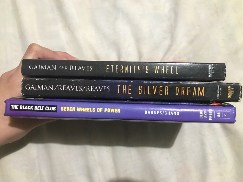 Book 2 & 3 of Interworld Series and The Blackbelt Club, Hobbies & Toys ...