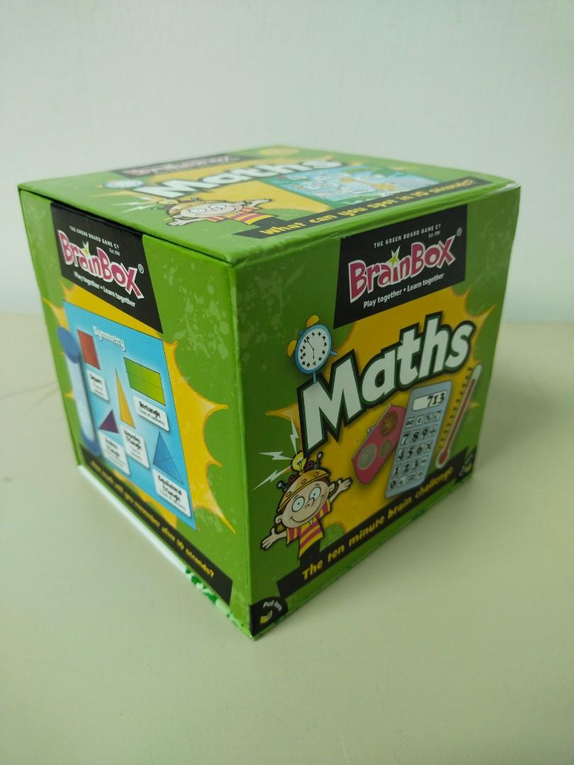 Brain Box Maths Card Game, Hobbies & Toys, Toys & Games on Carousell