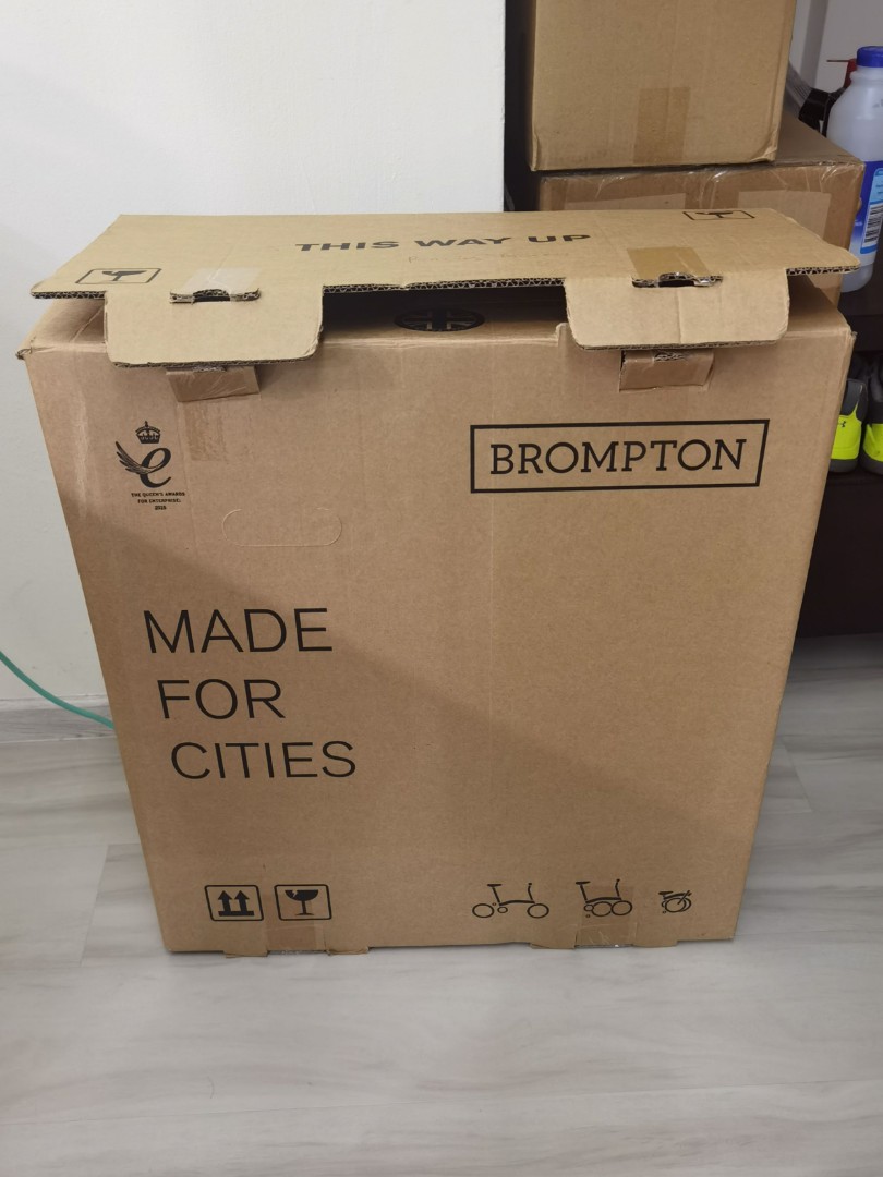 Brompton box for SALE., Sports Equipment, Bicycles & Parts, Parts ...