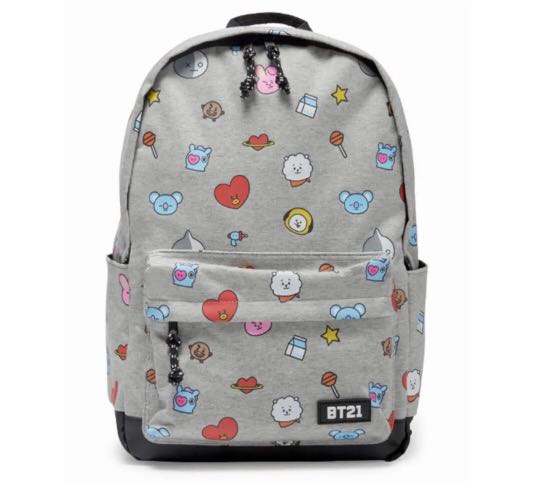 BT21 official backpack with free jungkook pop socket, Everything Else ...
