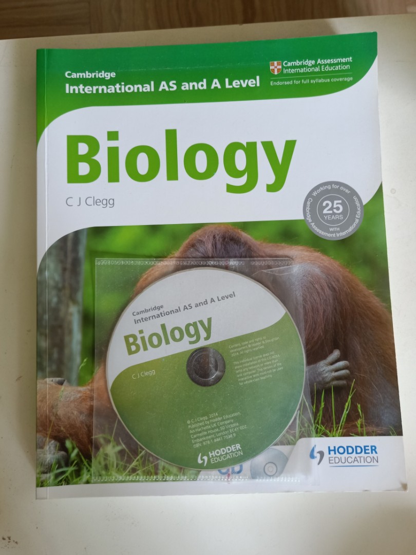 Cambridge International AS & A Level Biology Textbook (with CD ...