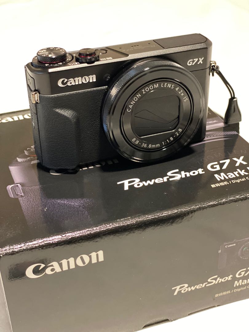 Canon PowerShot G7x Mark II | Mark 2, Photography, Cameras on Carousell
