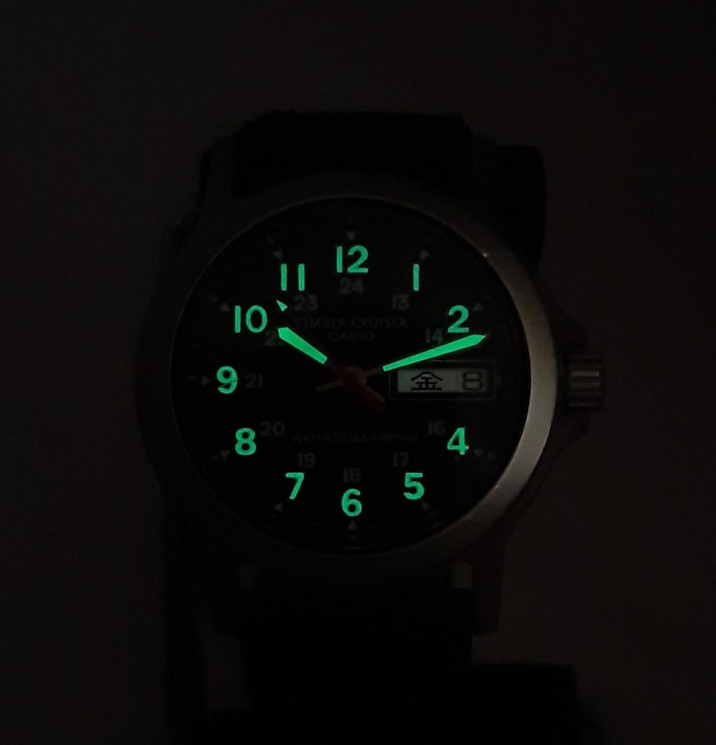 Casio Timber Cruiser TIC-1 Date Day Kanji / Eng Made In Japan TIC1 ...