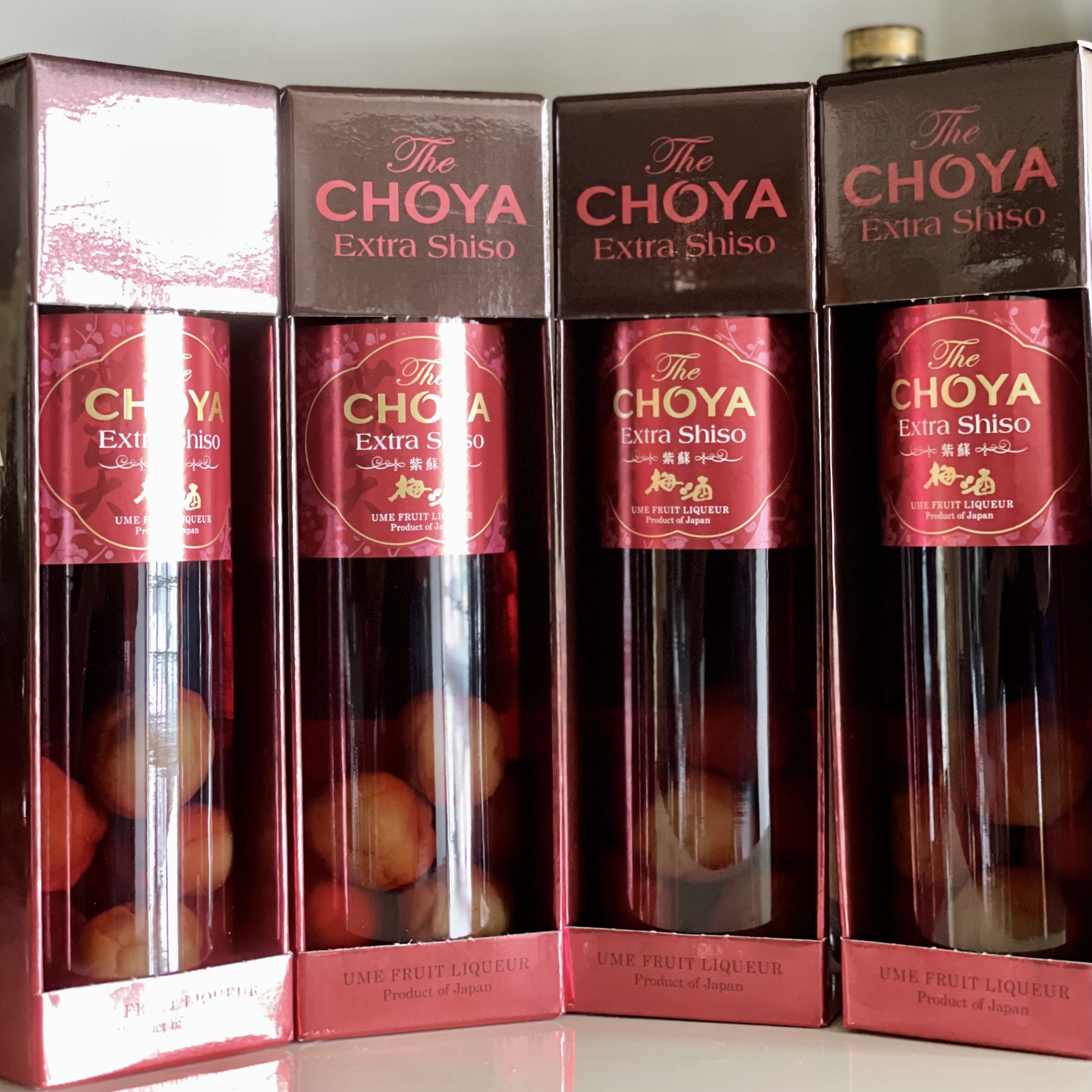 Choya Shiso Extra Premium Umeshu relax 700ml w box, Food & Drinks ...