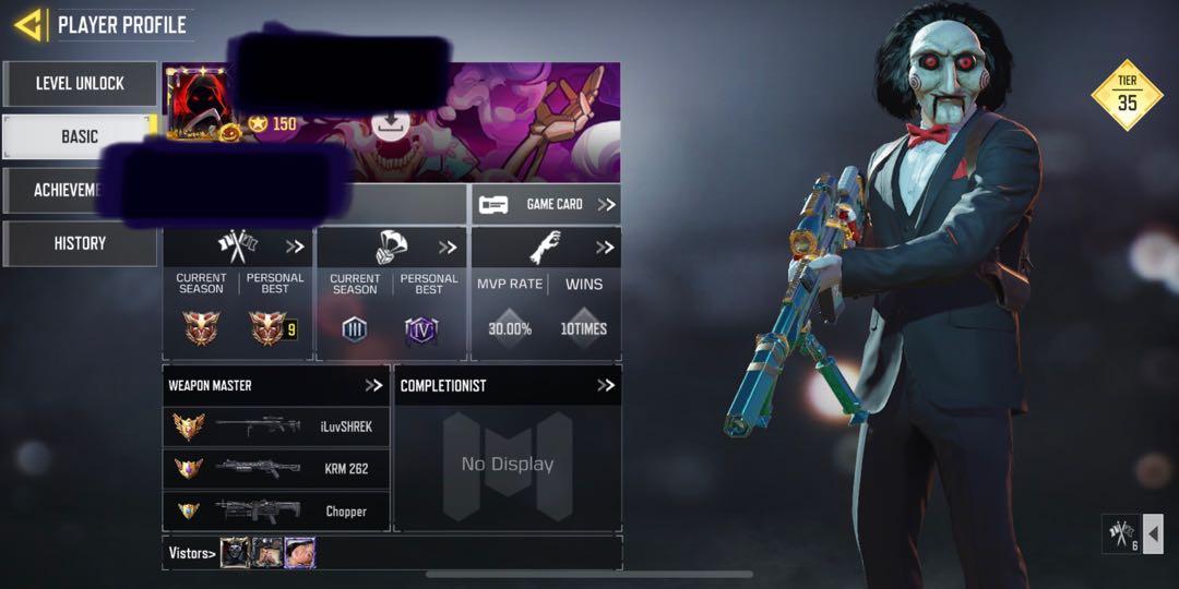 Codm 4 legend + stacked account, Video Gaming, Gaming Accessories, Game ...