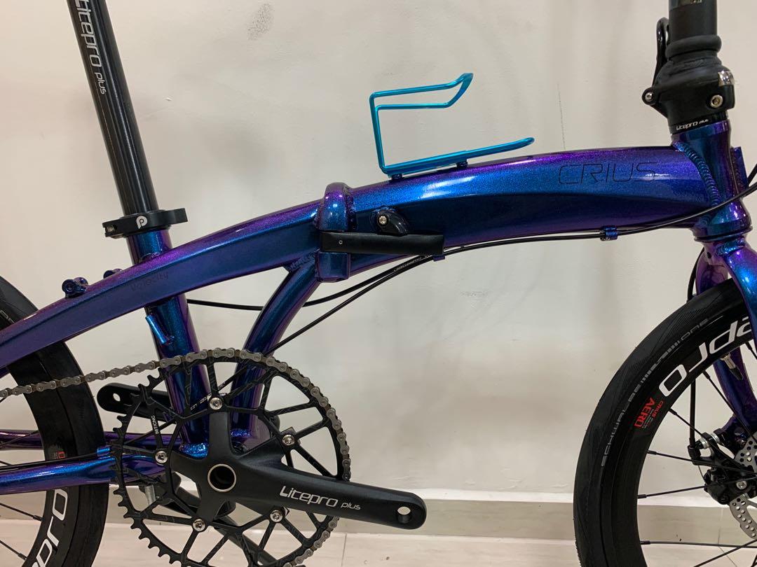 Crius Velocity 10 Speed Shimano Tiagra with 451(22”) Litepro Aero ...