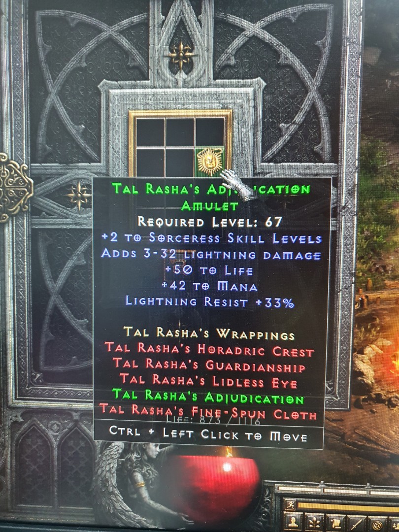 D2R - Tal Rasha Amulet!, Video Gaming, Gaming Accessories, In-Game ...