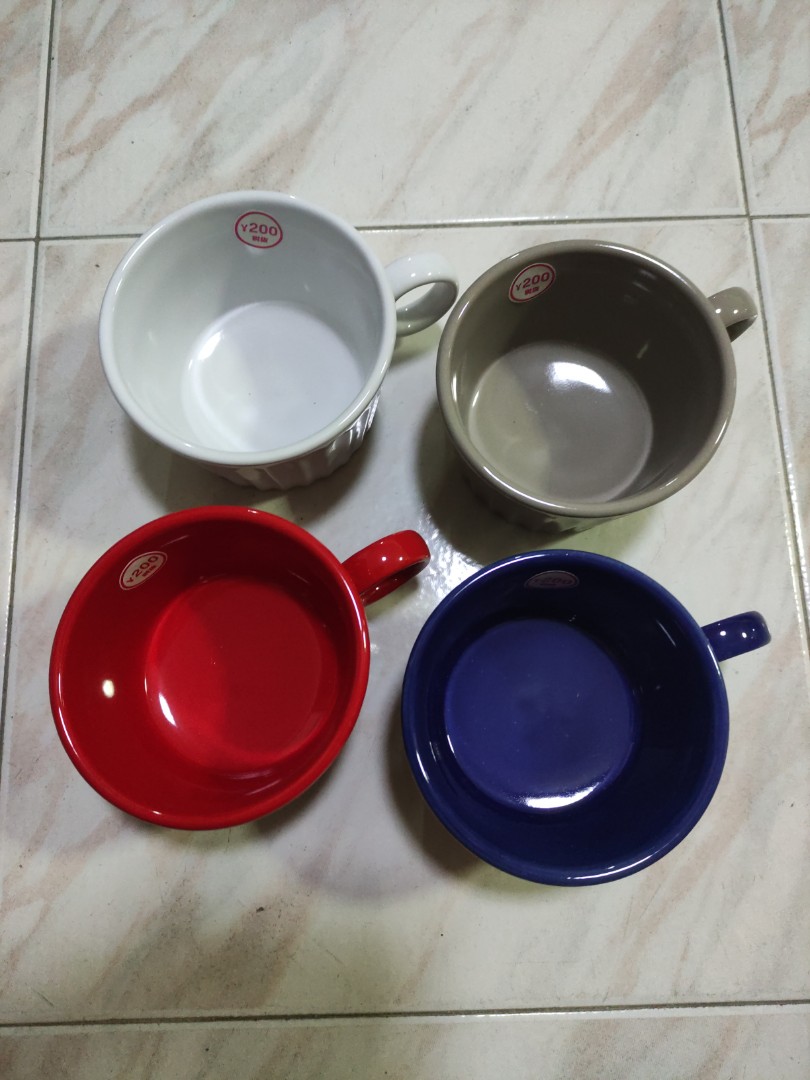 Daiso mugs / cups, Furniture & Home Living, Kitchenware & Tableware ...