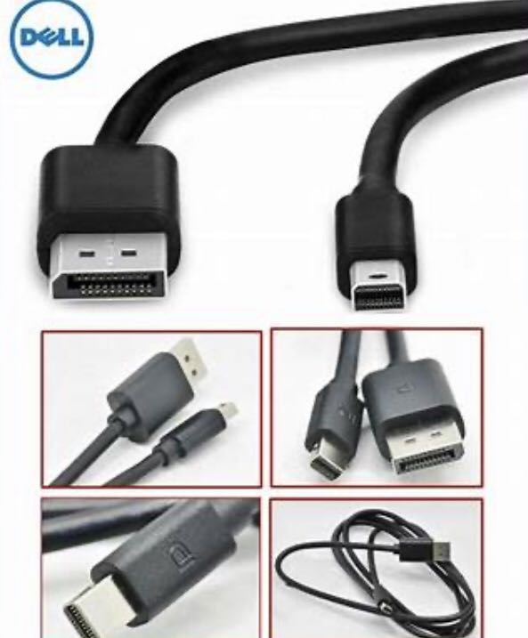 Dell DP cable + USB Type A to B for $10, Computers & Tech, Parts ...