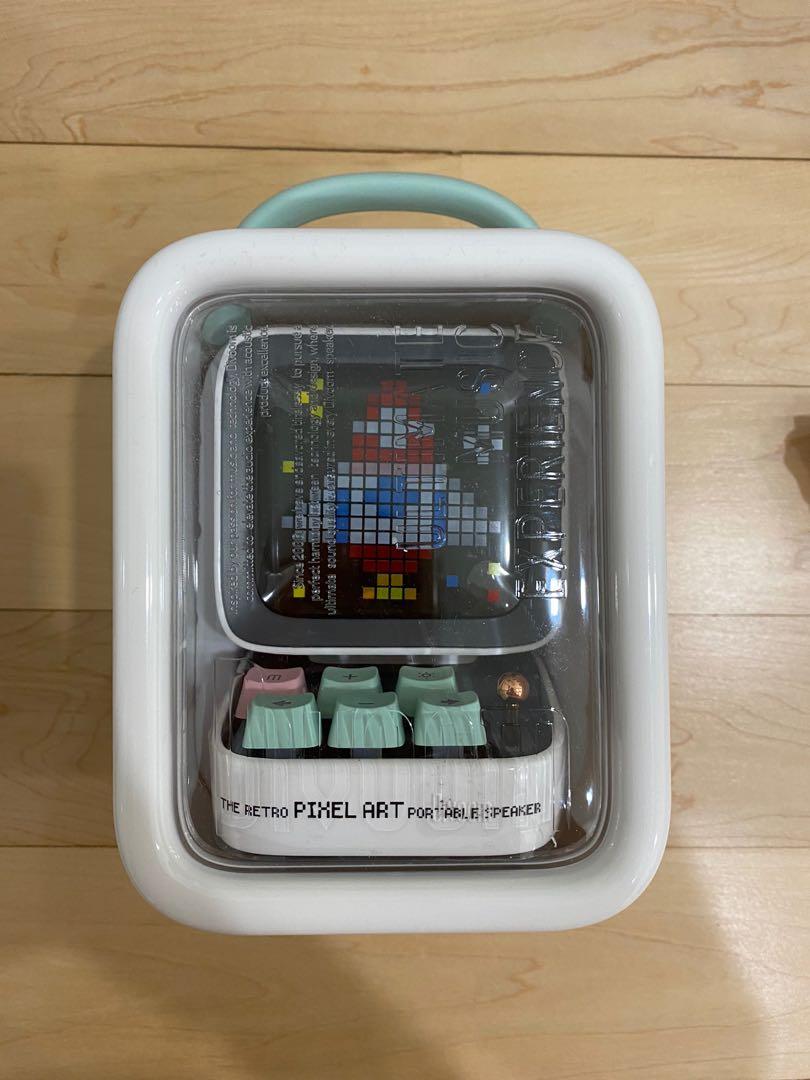 Divoom ditto Retro pixel art portable speaker, Audio, Soundbars ...