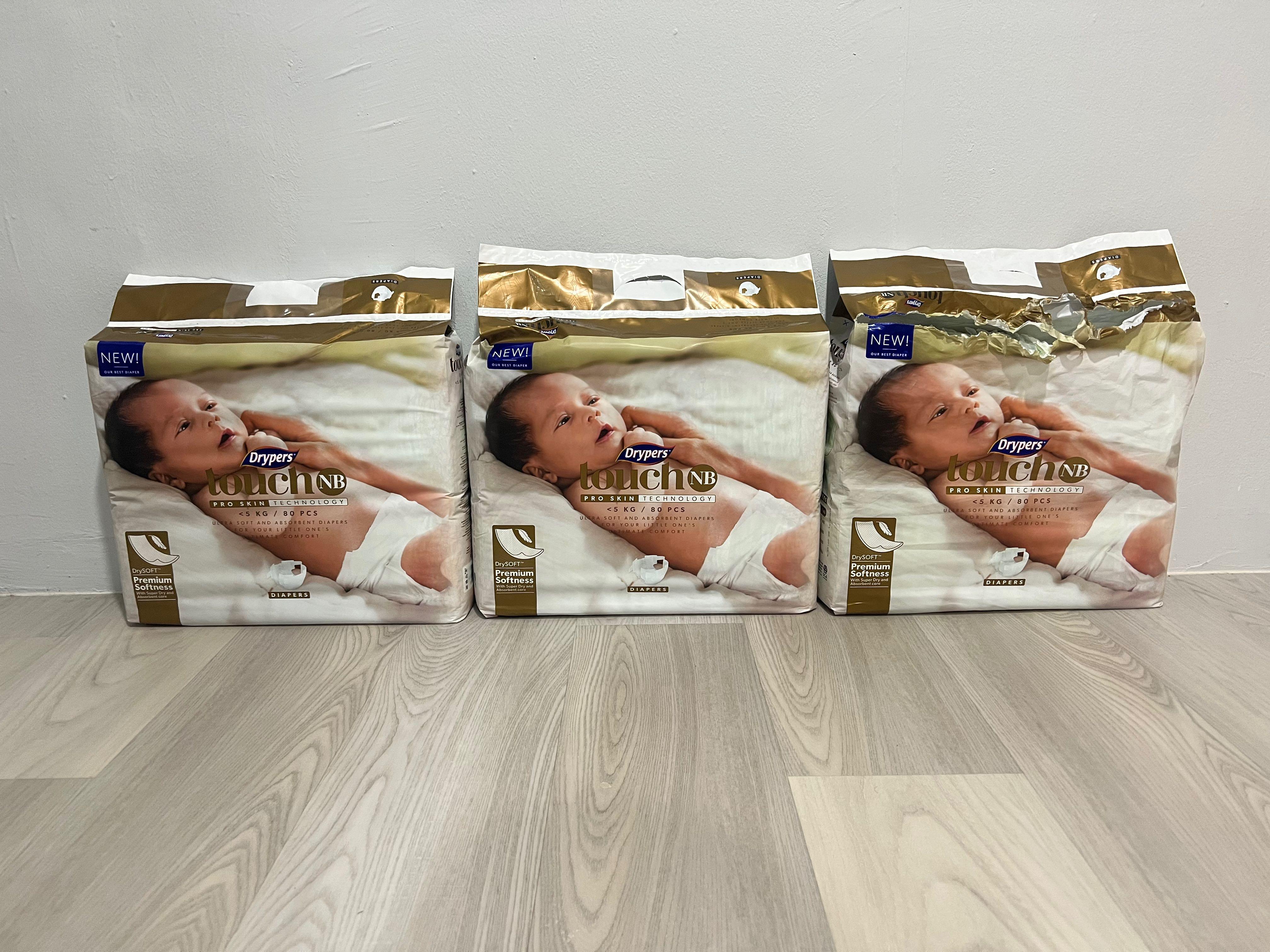 Drypers Touch (Newborn), Babies & Kids, Bathing & Changing, Diapers ...