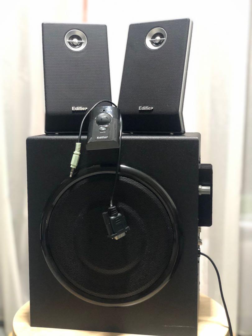 Edifier M3300 2.1 Multimedia Speaker Set, Audio, Soundbars, Speakers ...