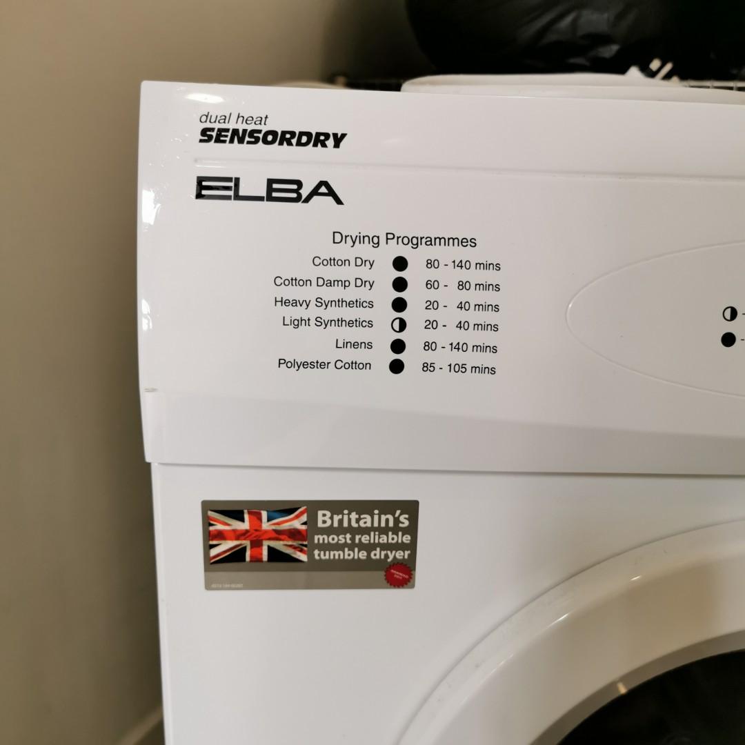 ELBA EBD 602S, TV & Home Appliances, Washing Machines and Dryers on ...