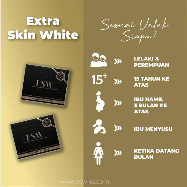 ESW Extra Skin White, Health & Nutrition, Health Supplements, Vitamins ...