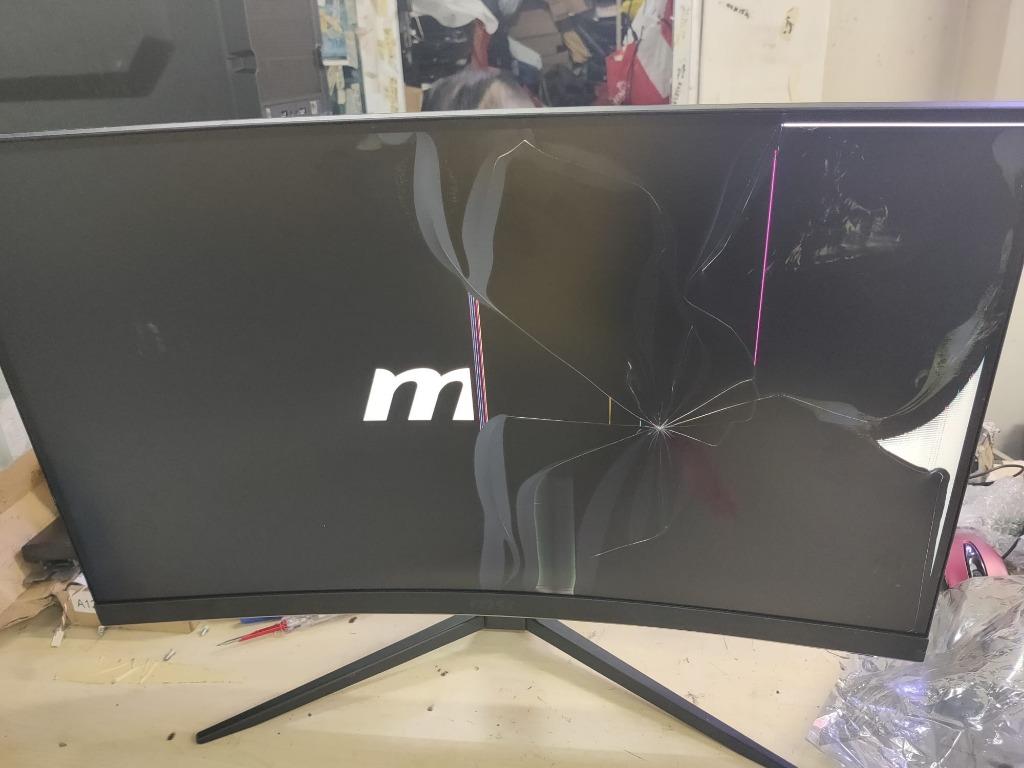 (Faulty + Warranty) MSI 27 Inch FHD Gaming Monitor G27C4 3CA9 1080p ...