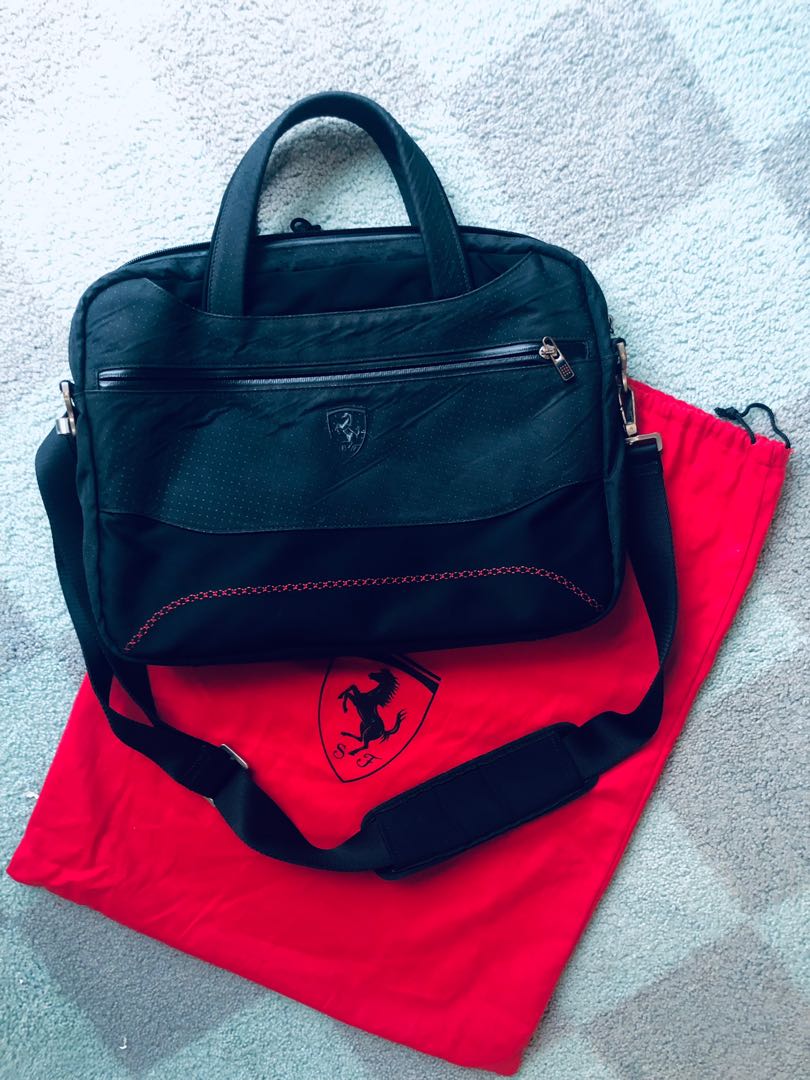 Ferrari laptop bag for men, Computers & Tech, Parts & Accessories ...