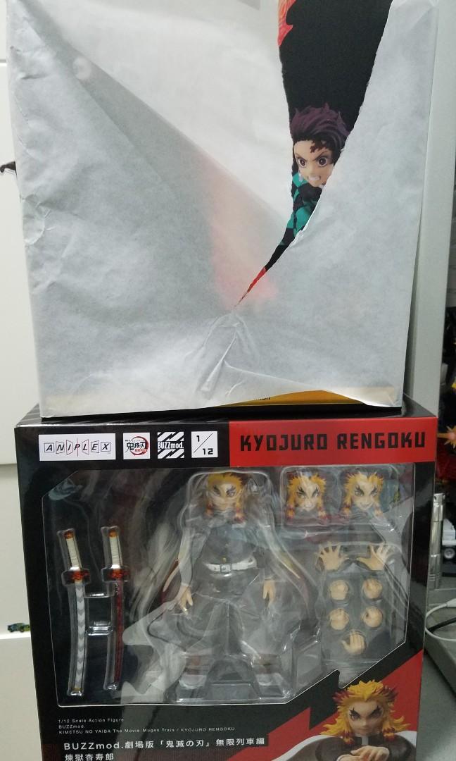 炭治郎。Figma DX ver. & 炎柱。Buzzmod, 興趣及遊戲, 玩具 & 遊戲類 - Carousell