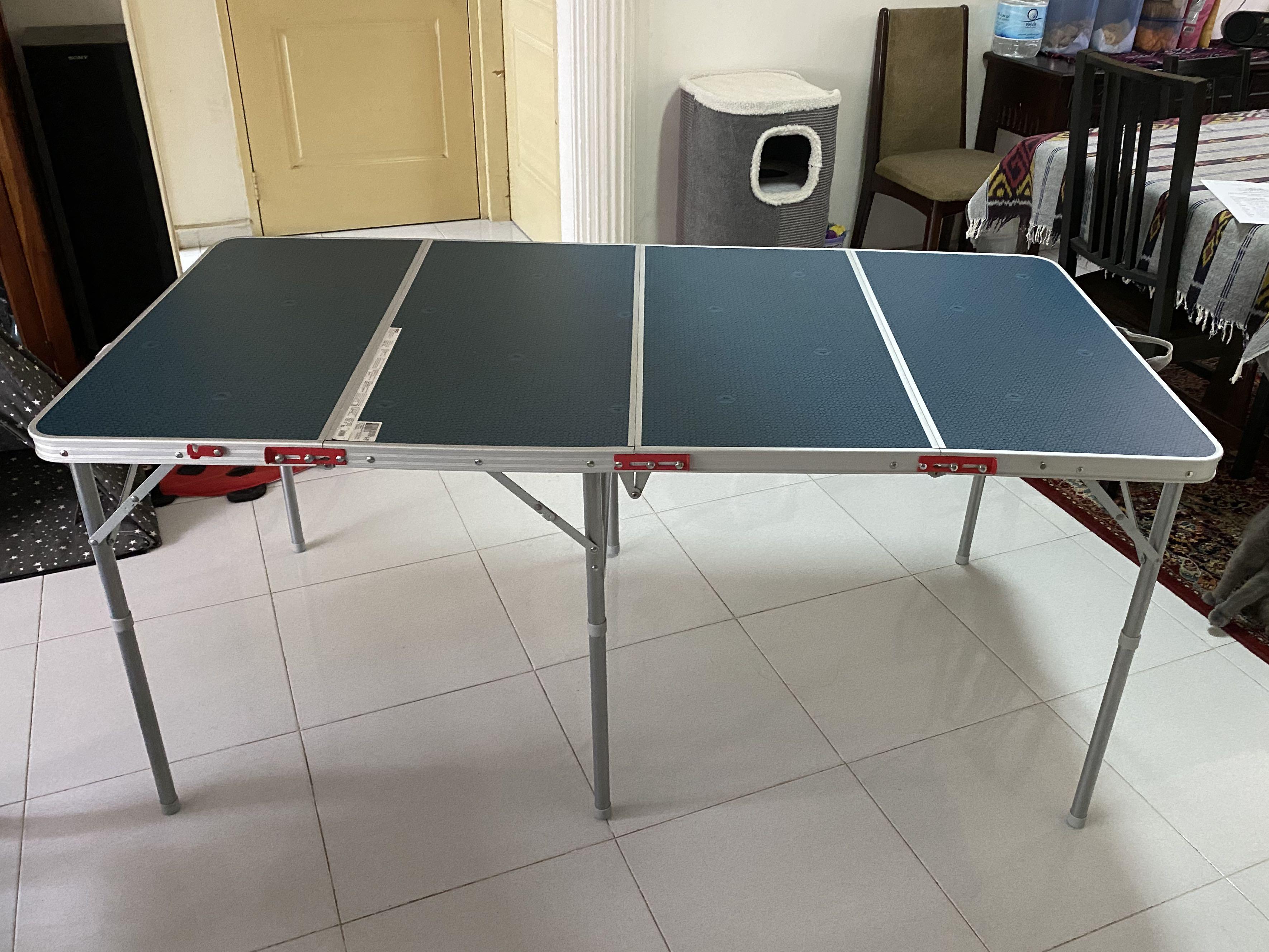 Foldable Decathlon Table, Furniture & Home Living, Furniture, Tables ...