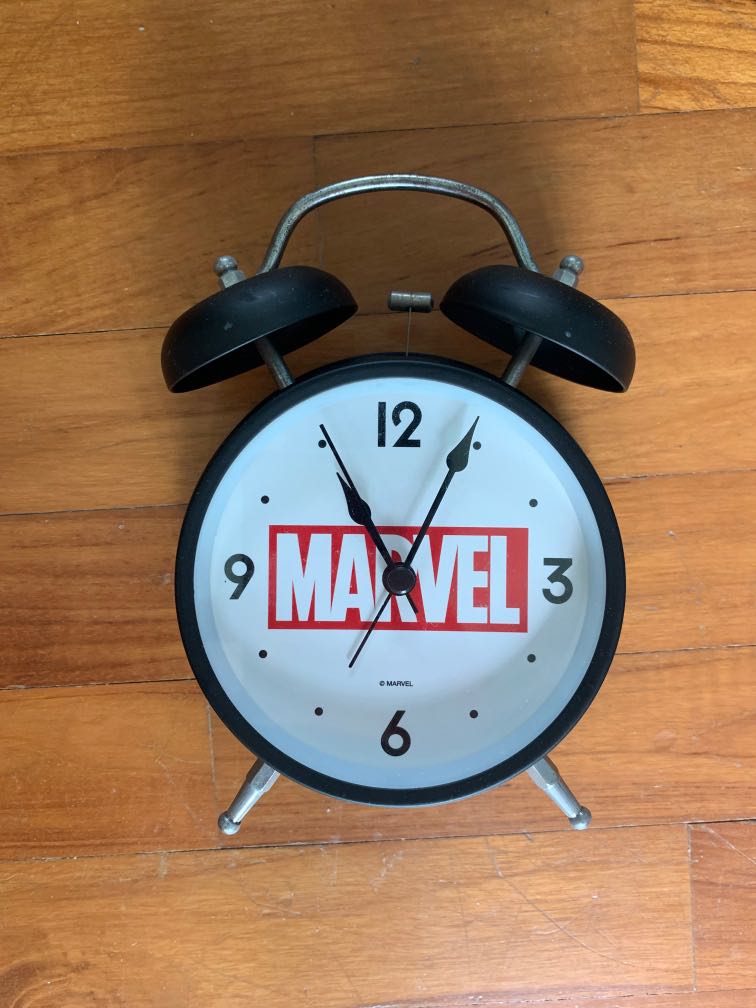 [Free] Classic Marvel Clock, Furniture & Home Living, Home Decor ...