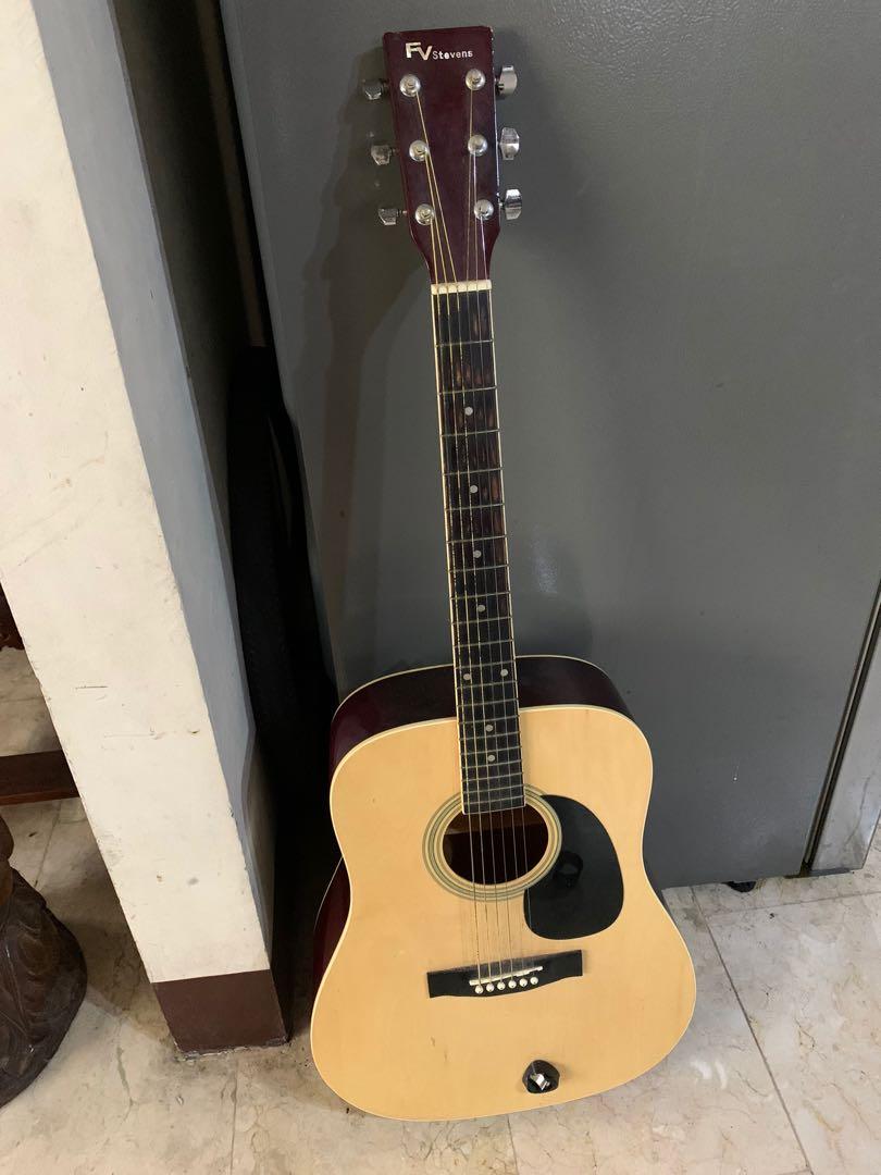 FV Stevens Acoustic Guitar, Hobbies & Toys, Music & Media, Musical ...