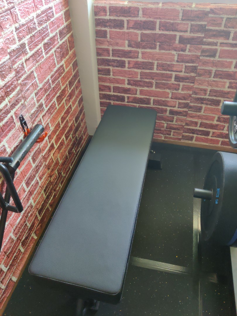 Goliath Flat Bench, Sports Equipment, Exercise & Fitness, Weights ...