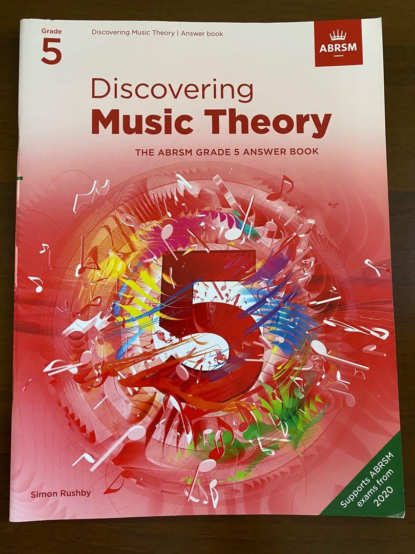 Grade 5 ABRSM Discovering Music Theory - Answer Book, Hobbies & Toys, Books & Magazines ...