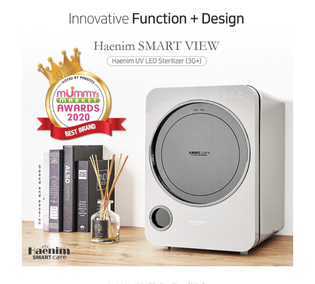 Haenim 3G+ Smart View UV Sterilizer, Babies & Kids, Nursing & Feeding ...