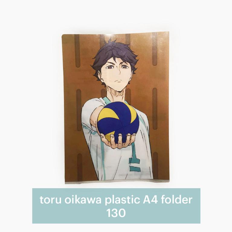 haikyuu! toru oikawa plastic a4 folder, Hobbies & Toys, Stationary ...
