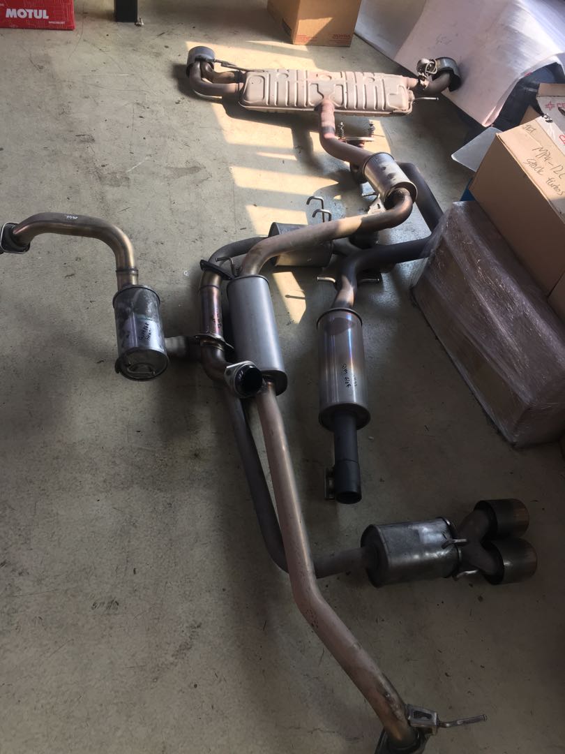 Honda Civic Type R FK2 exhaust, Car Accessories, Accessories on Carousell