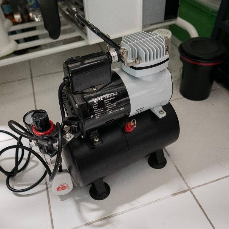 HSENG AF-186 3L Mini Airbrush Compressor, Hobbies & Toys, Toys & Games ...