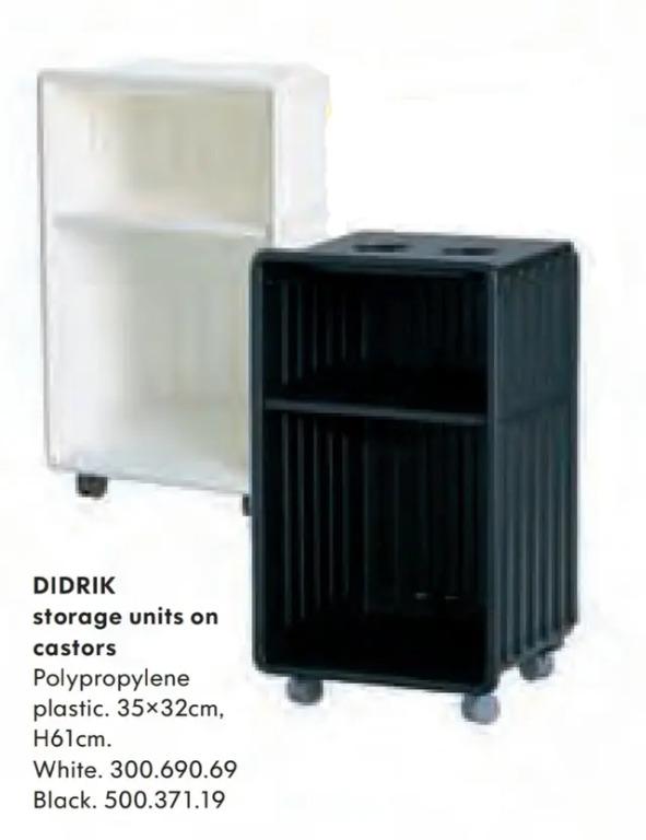 IKEA DIDRIK Storage Shelf, Furniture & Home Living, Furniture, Shelves ...