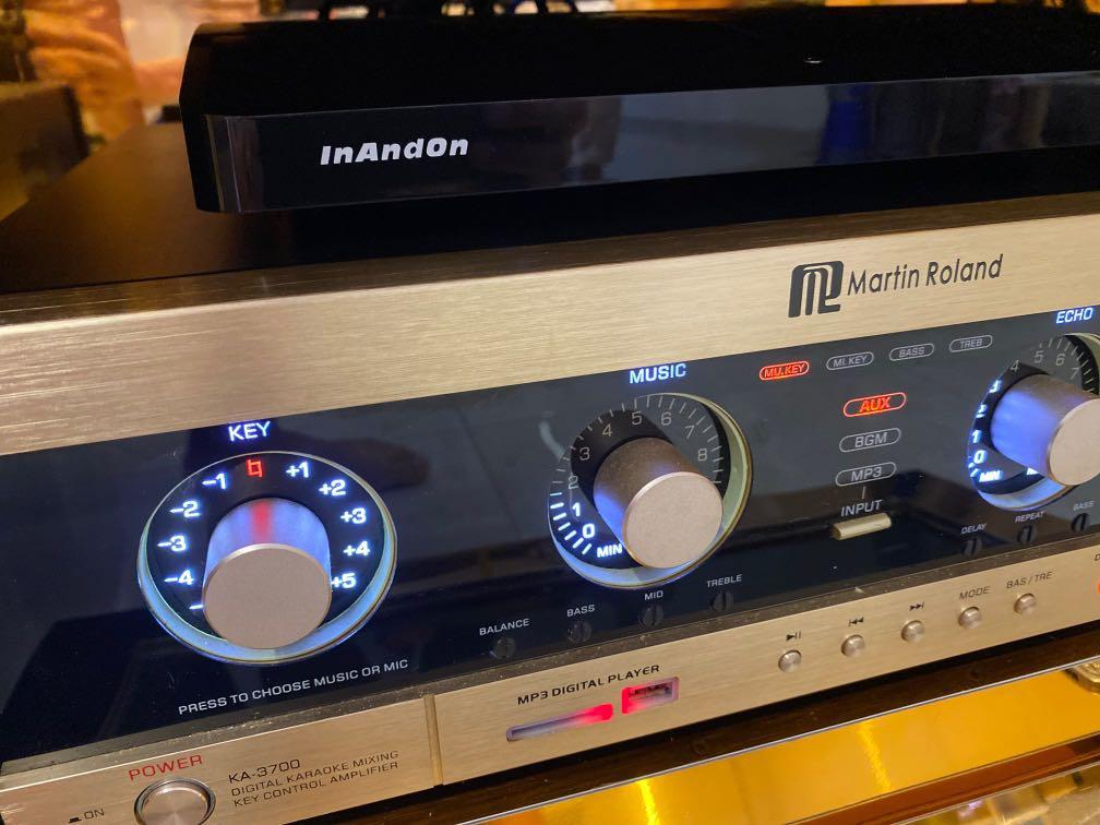 InAndOn Karaoke System with Touchscreen Panel, Audio, Other Audio ...