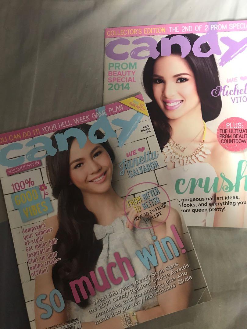 Janella Salvador Magazines: Candy Magazine, Total Girl, Liwayway (with ...