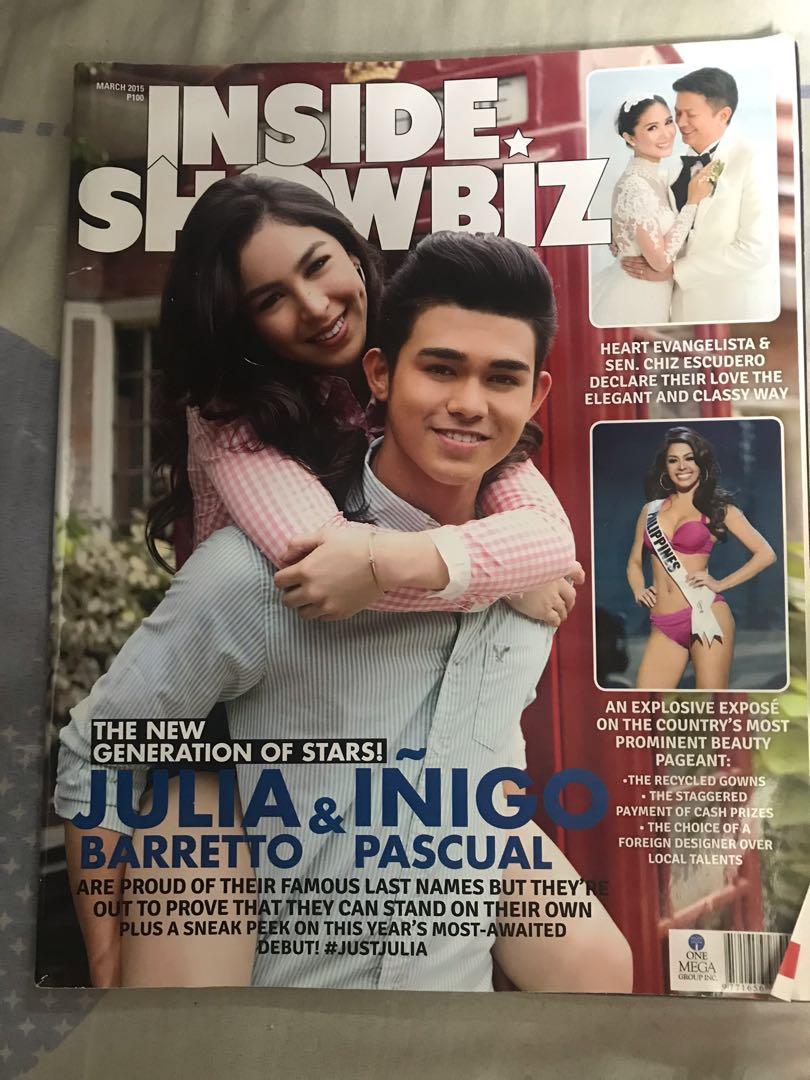 Julia Barretto and Inigo Pascual JulNigo Inside Showbiz Magazine March ...