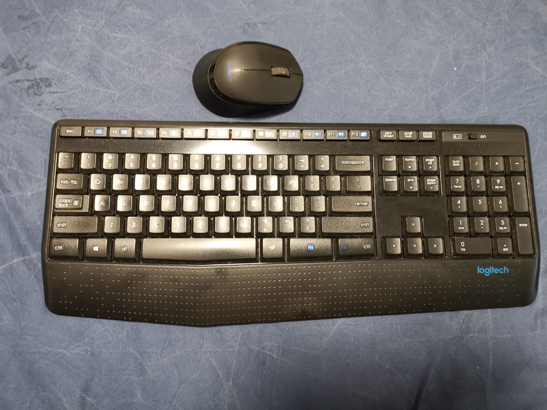 Logitech K345 Keyboard & Mouse Set, Computers & Tech, Parts ...