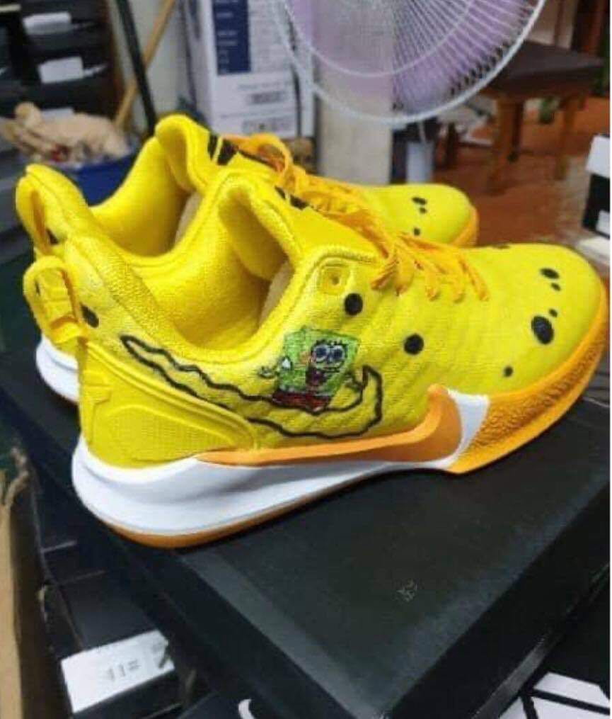 Kobe Mamba Spongebob, 他的時尚, 鞋類, 運動鞋、球鞋在旋轉拍賣