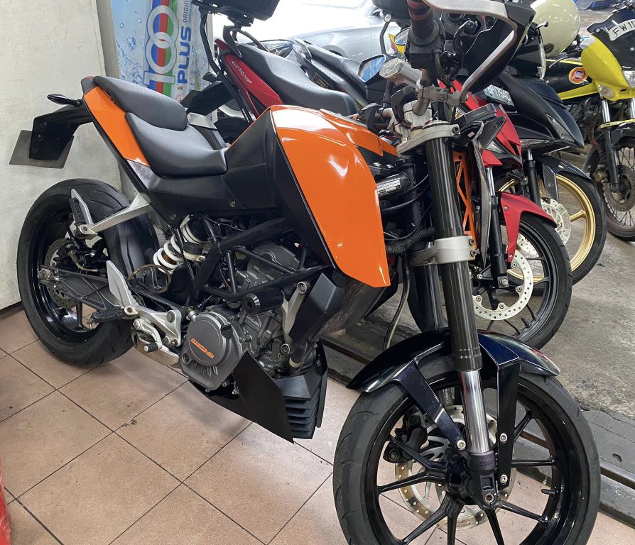 KYM Duke 200, Motorcycles, Motorcycles for Sale, Class 2B on Carousell